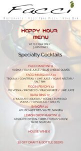 Happy Hour - Facci Ristorante