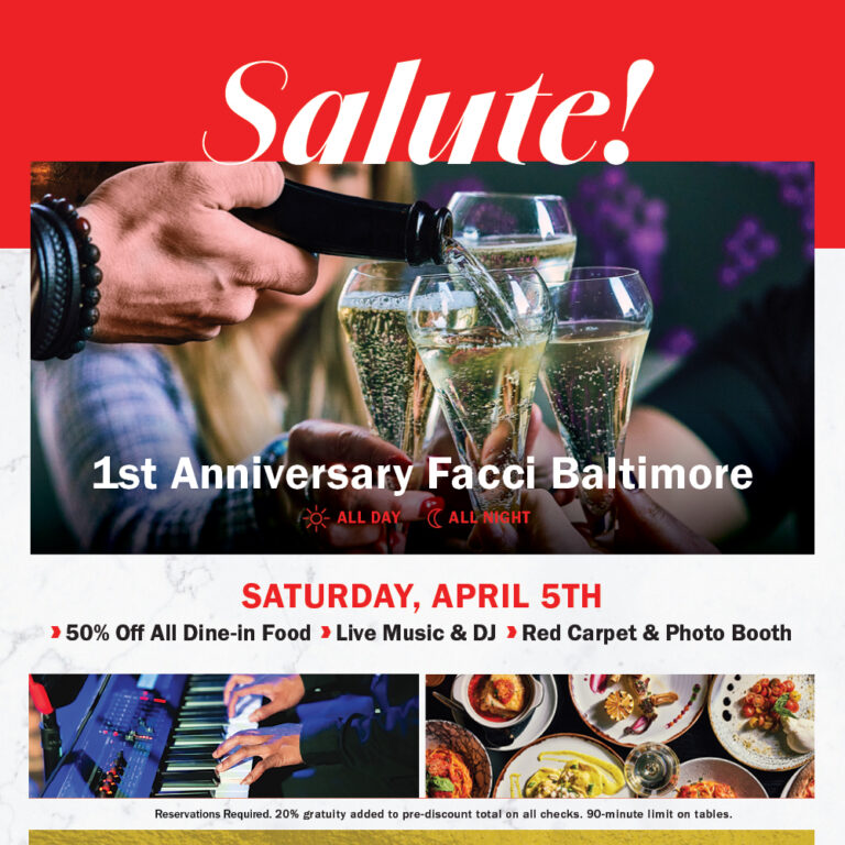 Facci Ristorante | Upscale Italian, Casual Fun.